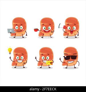 Steak collection, various types of beef steak, realistic illustration ...