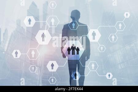 Recruitment Wallpaper for conference and presentation Stock Photo - Alamy
