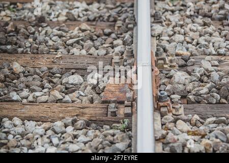 Cracked weld / welding due to metal fatigue on a bicycle / bike frame ...