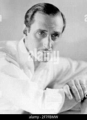 BASIL RATHBONE English film actor 1892 to 1967 most famous for his ...