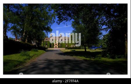 Llangoed Hall, in Wales May 2001 Stock Photo - Alamy
