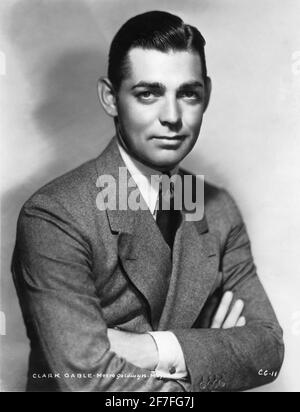 CLARK GABLE 1932 Portrait by CLARENCE SINCLAIR BULL publicity for Metro ...