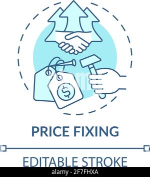 Price fixing concept icon Stock Vector Image & Art - Alamy