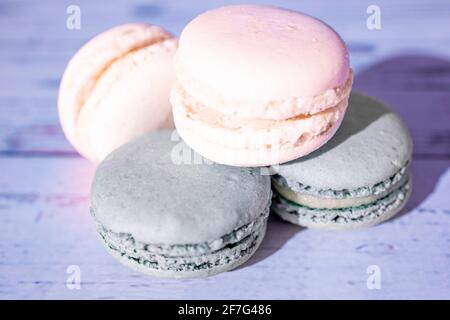 Aesthetic blurred photo with special filter. Lavender light color ...