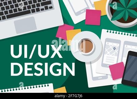 Website banner ui ux Stock Photo - Alamy