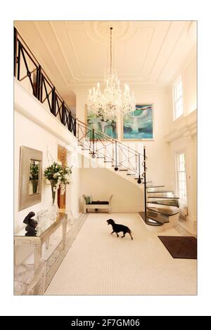 Sina Capaldo in her home in Hertfordshire. photograph by David Sandison ...