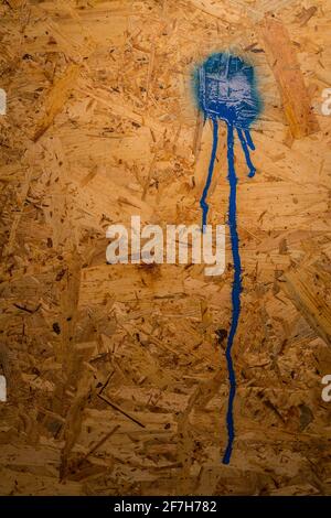 Red Paint Pressed Wood Texture Osb Background Building Material Surface ...