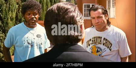 Samuel L Jackson, John Travolta, Harvey Keitel, "Pulp Fiction" © 1994 ...