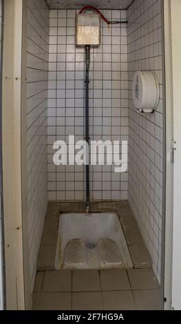 Muslim squat toilet Stock Photo - Alamy
