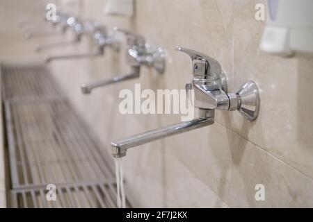 Muslim bath located in the premises of a mosque used for ablution ...