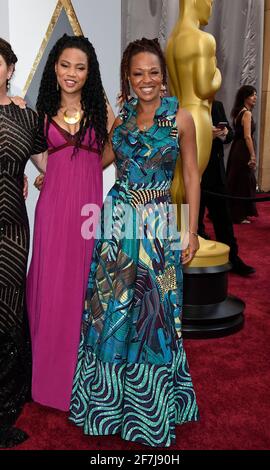 Lisa Simone, ReAnna Simone Kelly arrives to The 88th Academy Awards ...