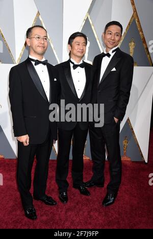 Hiromasa Yonebayashi, Yoshiaki Nishimura, Yohei Taneda arrives to The ...