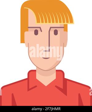 Man in shirt avatar icon, simple style Stock Vector Image & Art - Alamy