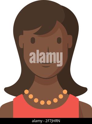 Lock avatar icon flat vector. Personal safe. Secure policy isolated ...