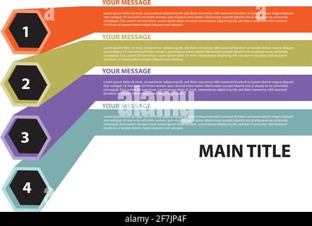 Simple Layout design with alphabet and area for own copy. Vector ...