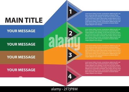 Simple Layout design with alphabet and area for own copy. Vector ...