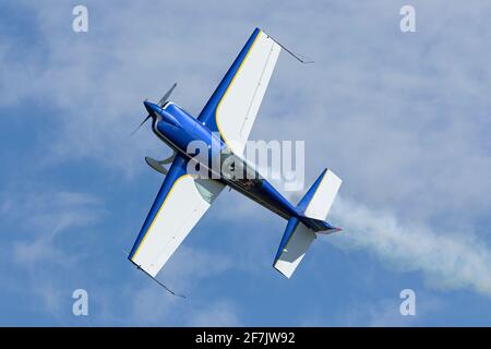 Extra EA 300 aerobatic aircraft Stock Photo - Alamy