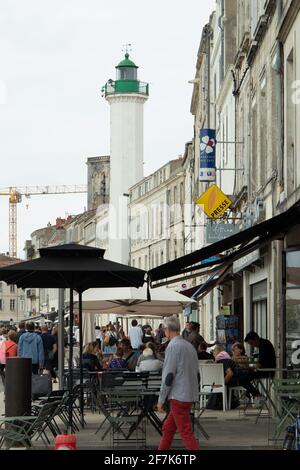 La Rochelle town centre and promenade, France Stock Photo - Alamy