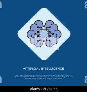 Modern machine learning vector ilustration. Learning data network system concept Stock Vector ...