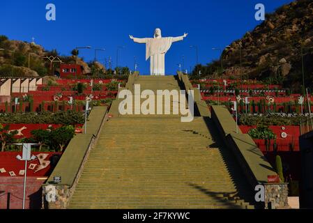Christ the Redeemer. Chilecito, La Rioja province, Argentina Stock ...