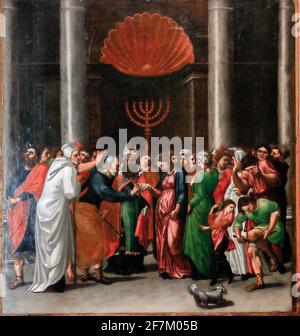 Sposalizio della Vergine, the Marriage of the Virgin, painting by ...