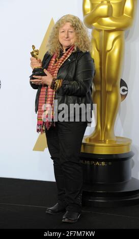 Jenny Beavan winner of Best Costume Design for 'Mad Max: Fury Road' in ...