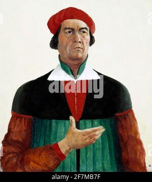 Kazimir Malevich - Self Portrait 1933 Stock Photo - Alamy