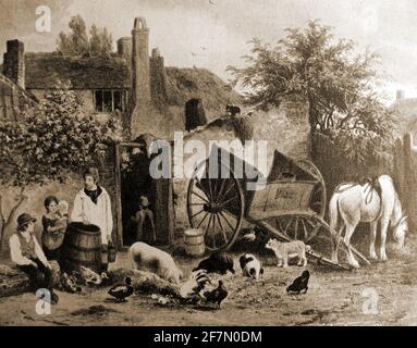 Agriculture in Britain in the 1800's - Old regional farming ploughs ...