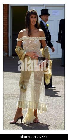 ascot.....charlie McEntee atracting attention..pic David Sandison 18/6 ...