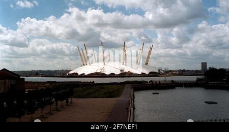 The Millennium Dome June 1998 Stock Photo - Alamy
