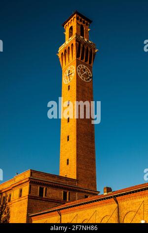 Waterbury Union Station Clocktower Waterbury, Connecticut, USA Stock ...
