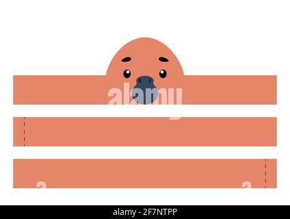 Platypus with happy face illustration Stock Vector Image & Art - Alamy