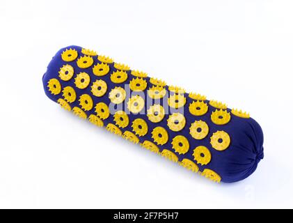 Massage acupuncture mat roller, Kuznetsov's applicator Stock Photo - Alamy