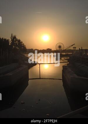 basra, Iraq - april 8, 2016: landscape photo in basra city Stock Photo ...