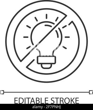 Sleep Icon linear logo mark set collection in black and white for web ...