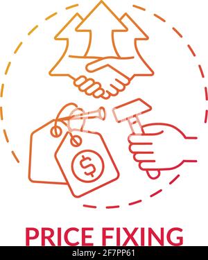 Price fixing concept icon Stock Vector Image & Art - Alamy