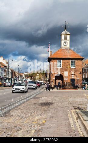 Architecture, High Street, Yarm on Tees, North Riding Yorkshire ...