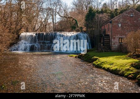 Rutter Falls, Appleby, Cumbria, watermill converted to domestic home ...