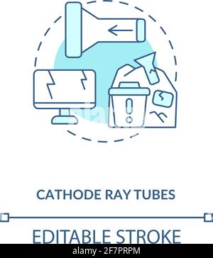 Cathode ray tubes concept icon Stock Vector Image & Art - Alamy