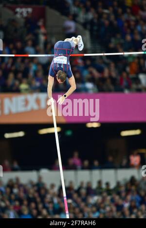 Renaud Lavillenie of France, Pole Vault Men during the Wanda Diamond ...