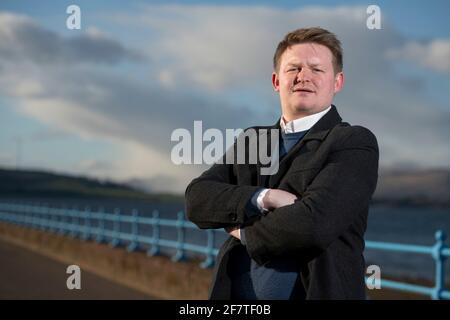 Greenock, Scotland, UK. 9th Apr, 2021. PICTURED: Craig Berry, Alba ...