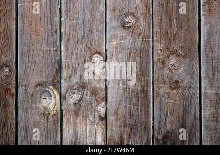 full frame view of beautiful house with windows and open wooden ...