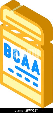 amino acids isometric icon vector. amino acids sign. isolated symbol ...