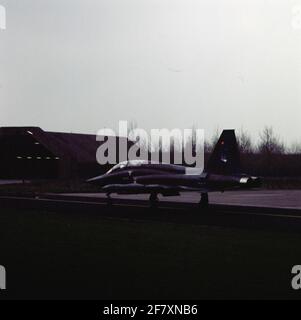 Northrop NF-5B of 313 Squadron, Twenthe airbase Stock Photo - Alamy
