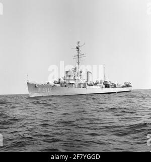 On board Hr.Ms. De Zeeuw (F 810) (1951-1964) (EX-USS Eisner: DE-192), a ...