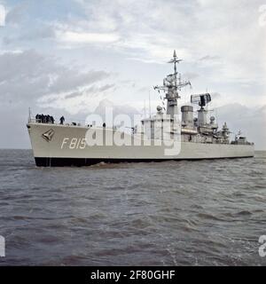 The Frigate Hr.Ms. Evertsen (1967-1989 Stock Photo - Alamy
