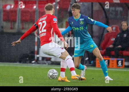 ALKMAAR - Sven Mijnans of AZ Alkmaar during the round of 16 of the TOTO KNVB Cup between AZ ...