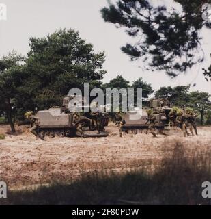 A YPR 765 PRI (armor caterpillar infantry vehicle), armed with a 25 mm ...