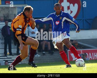 PORTSMOUTH V BRADFORD. NIGEL QUASHIE FIRES PORTSMOUTH INTO THE LEAD ...