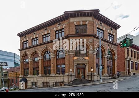 City Beer Hall, the former telephone company building, is now a ...